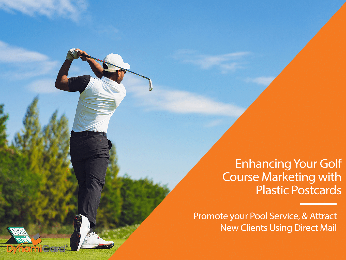Enhancing Your Golf Course Marketing with Plastic Postcards - Dynamicard